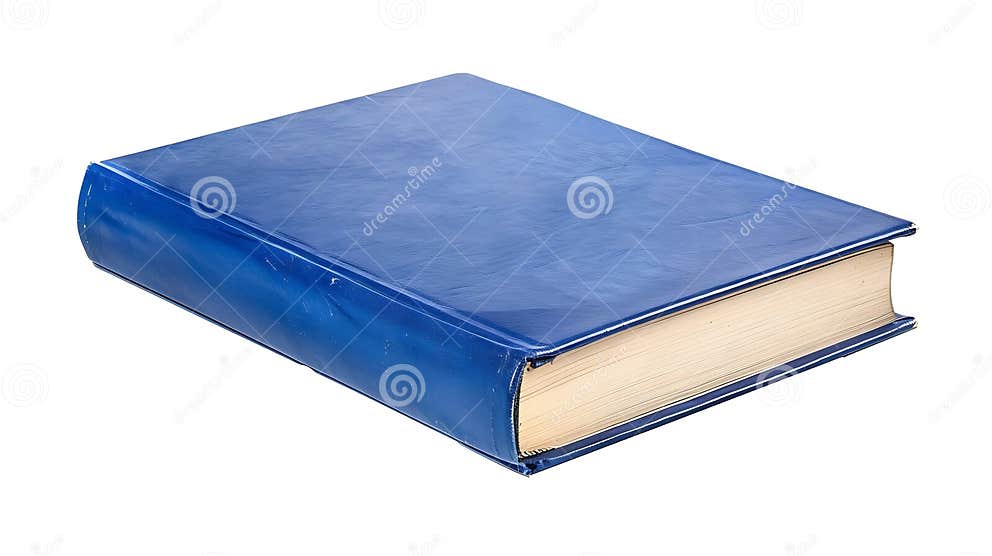 Generative AI a Blue Book Isolated on White Background Business Concept ... Generative AI a Blue Book Isolated on White Background Business Concept ...