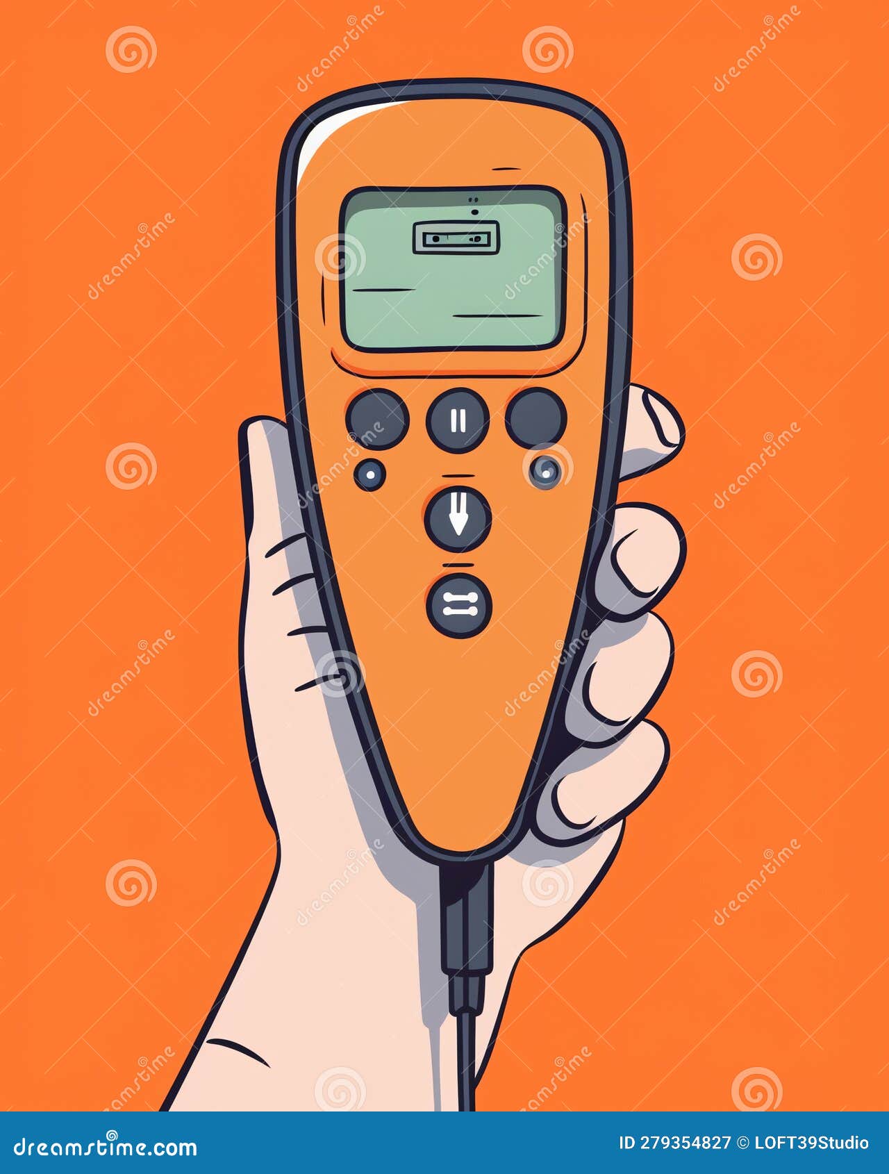 Generative Ai Body Temperature Check Stock Illustration Illustration