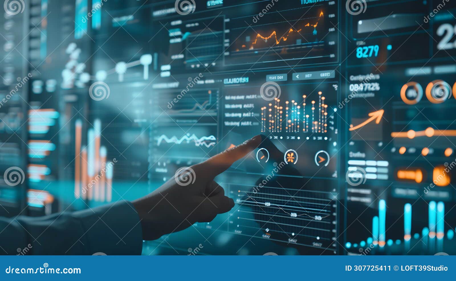 Generative AI Business Finance Data Analytics Graph.Financial ...