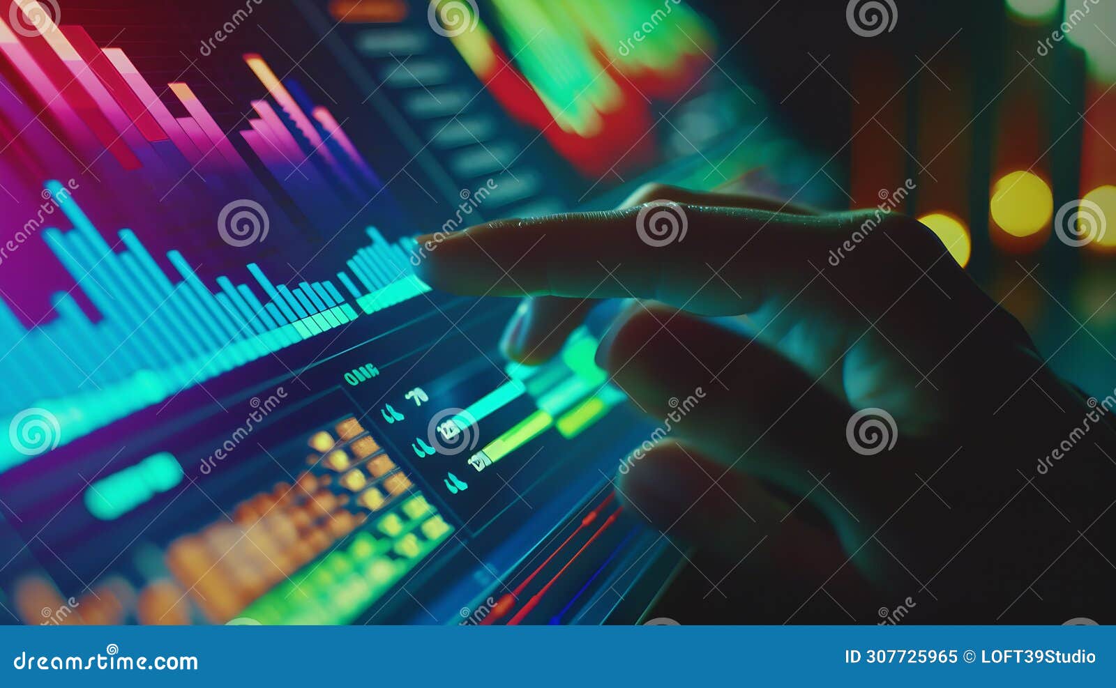 Generative AI Business Finance Data Analytics Graph.Financial ...