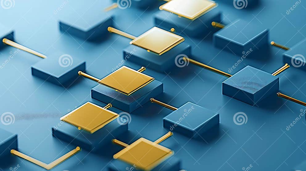 Generative AI Business Hierarchy Company Structure Concept Business ...