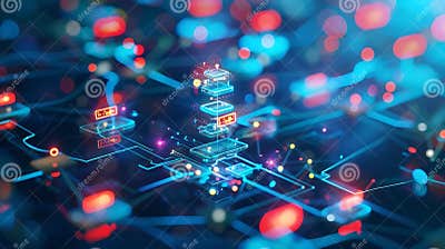 Generative AI Business Hierarchy Company Structure Concept Business ...