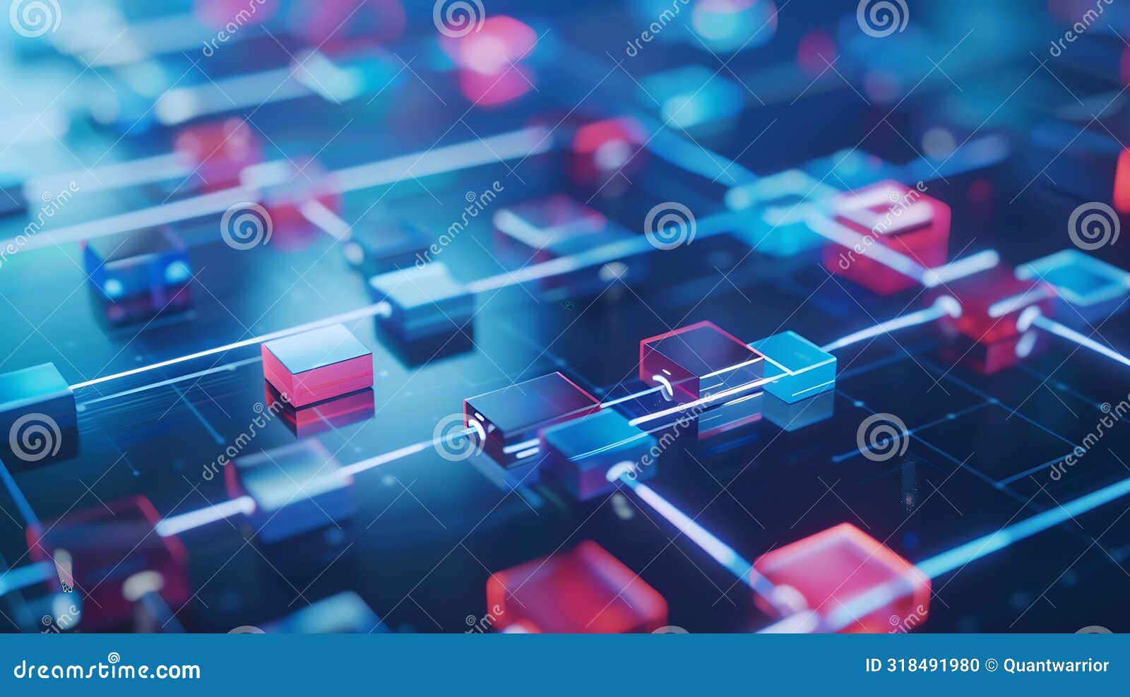 Generative AI Business Process and Workflow Automation with Flowchart Organization Chart with ...