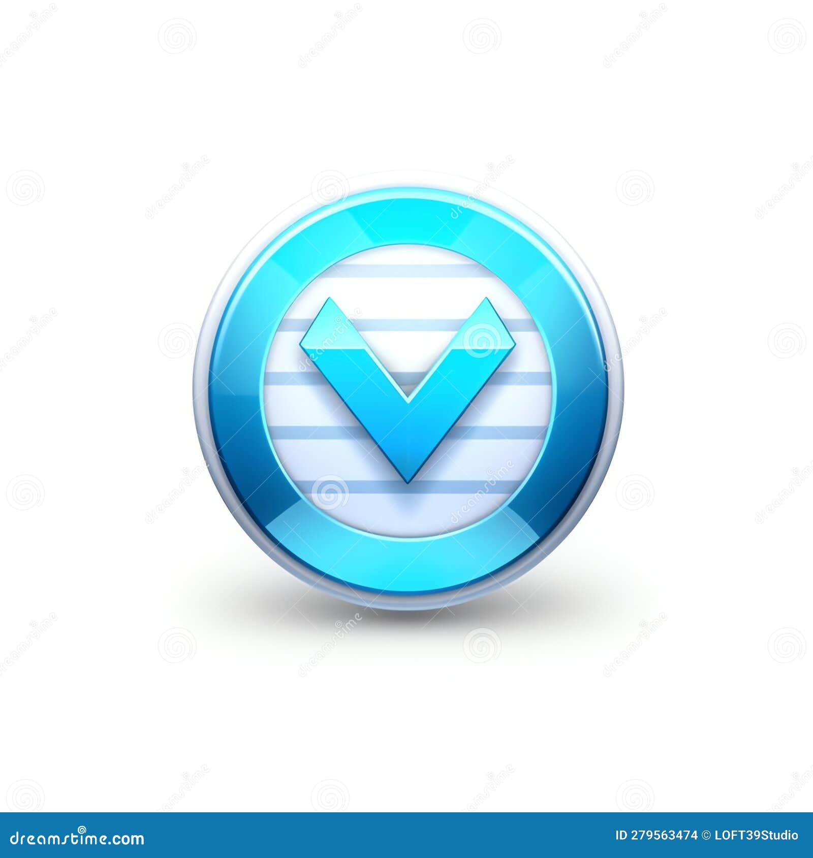 Generative AI Check Mark Icon- Stock Illustration - Illustration of ...