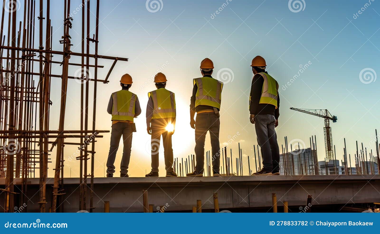 Generative AI Civil Engineer and Safety Officer Inspection Construction ...