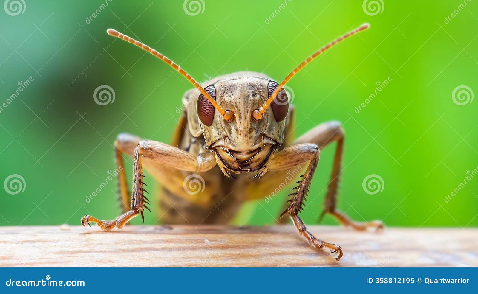 A Headon Photo Mockup Of A Blank Horizontal Frame On A Wood Surface Leaning Against A Wall ...