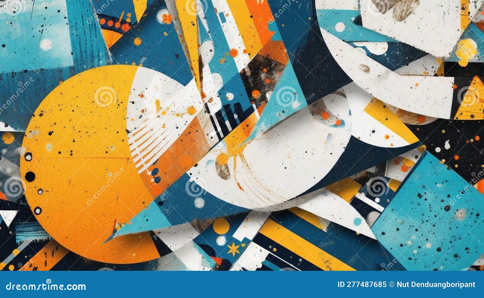 Generative AI, a Collage Effect for a Creative and Artistic Website ...