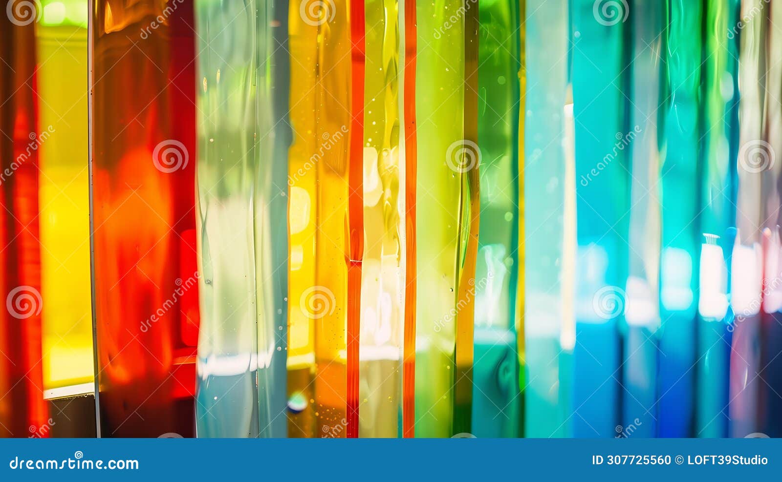 Generative AI Colourful Glass Samples Kitchen Splashback Samples ...