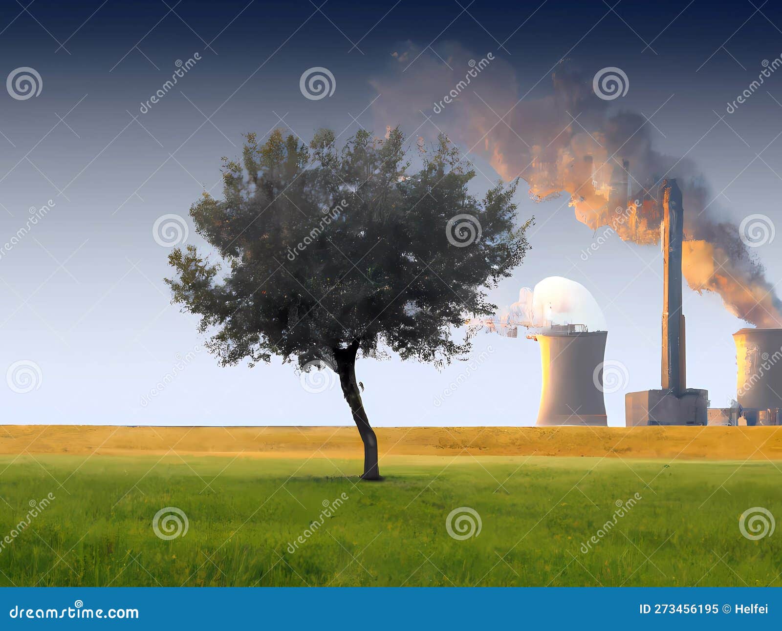 Generative AI stock image. Image of pollution, icon - 273456195