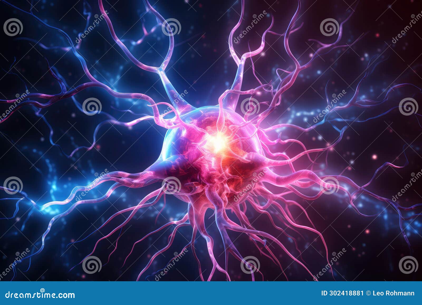 Fractal Colorful Light Brain Illustration, Educational Research ...