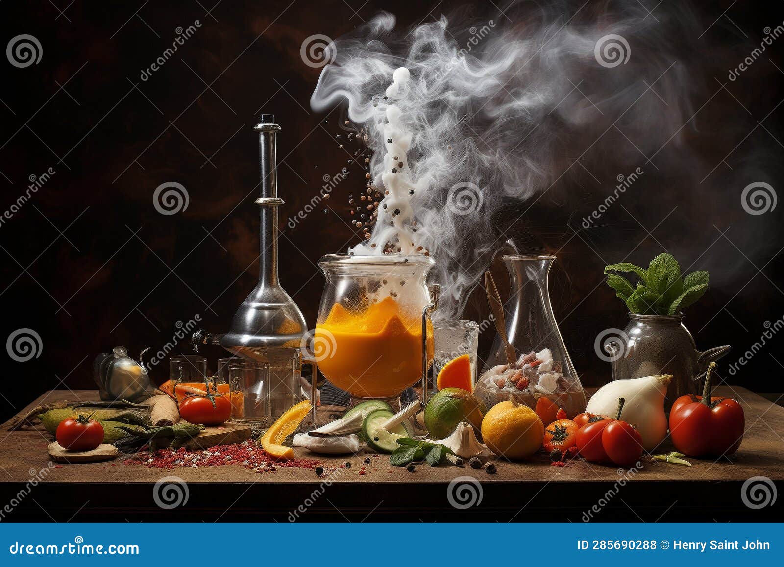 Generative AI : Culinary Canvas: an Abstract Representation of Gourmet ...