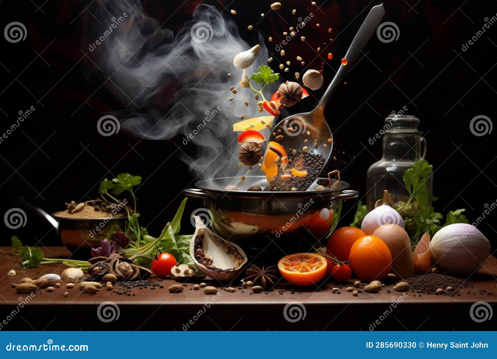 Generative AI : Culinary Canvas: an Abstract Representation of Gourmet ...