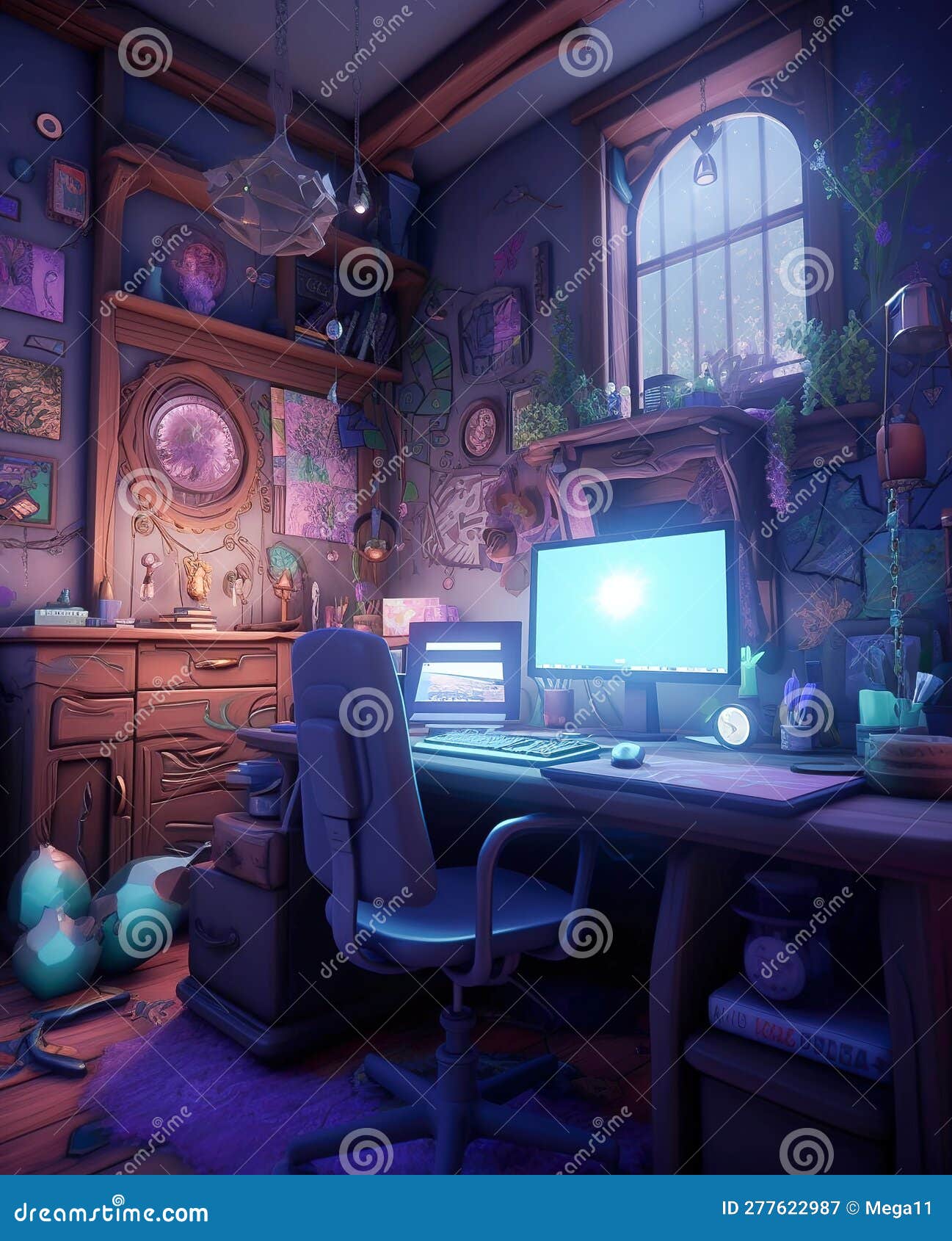 Generative AI: a Cyberpunk Colorful Streaming and Gaming Studio for ... Generative AI: a Cyberpunk Colorful Streaming and Gaming Studio for ...