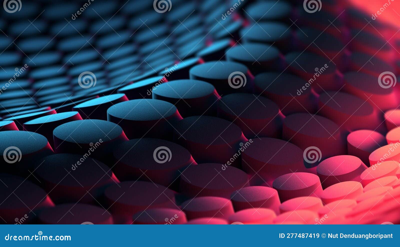 Generative AI, a 3D Effect for a Visually Stunning Website Design Stock ...