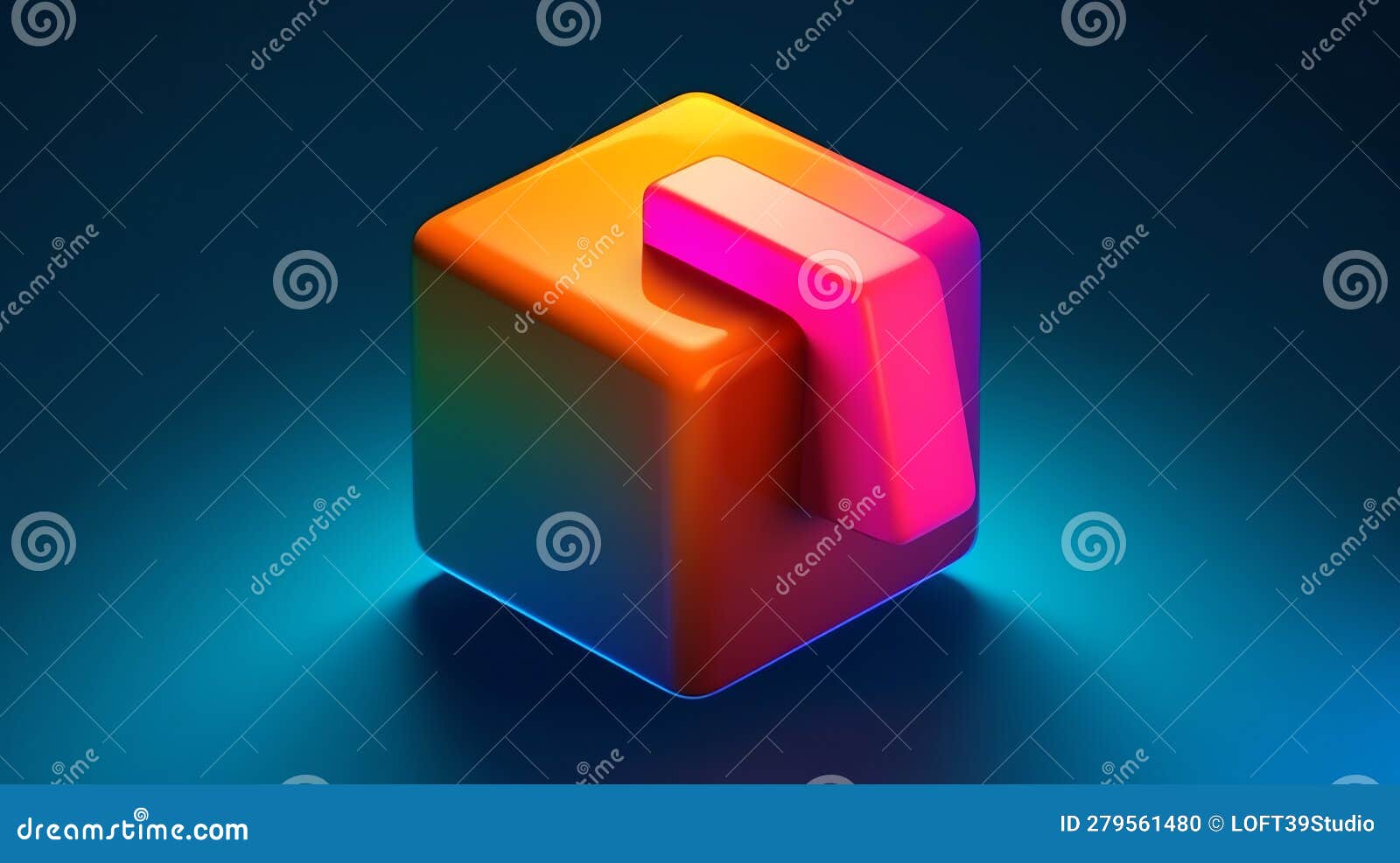 Generative AI 3d Vector Right Checkmark- Stock Illustration ...