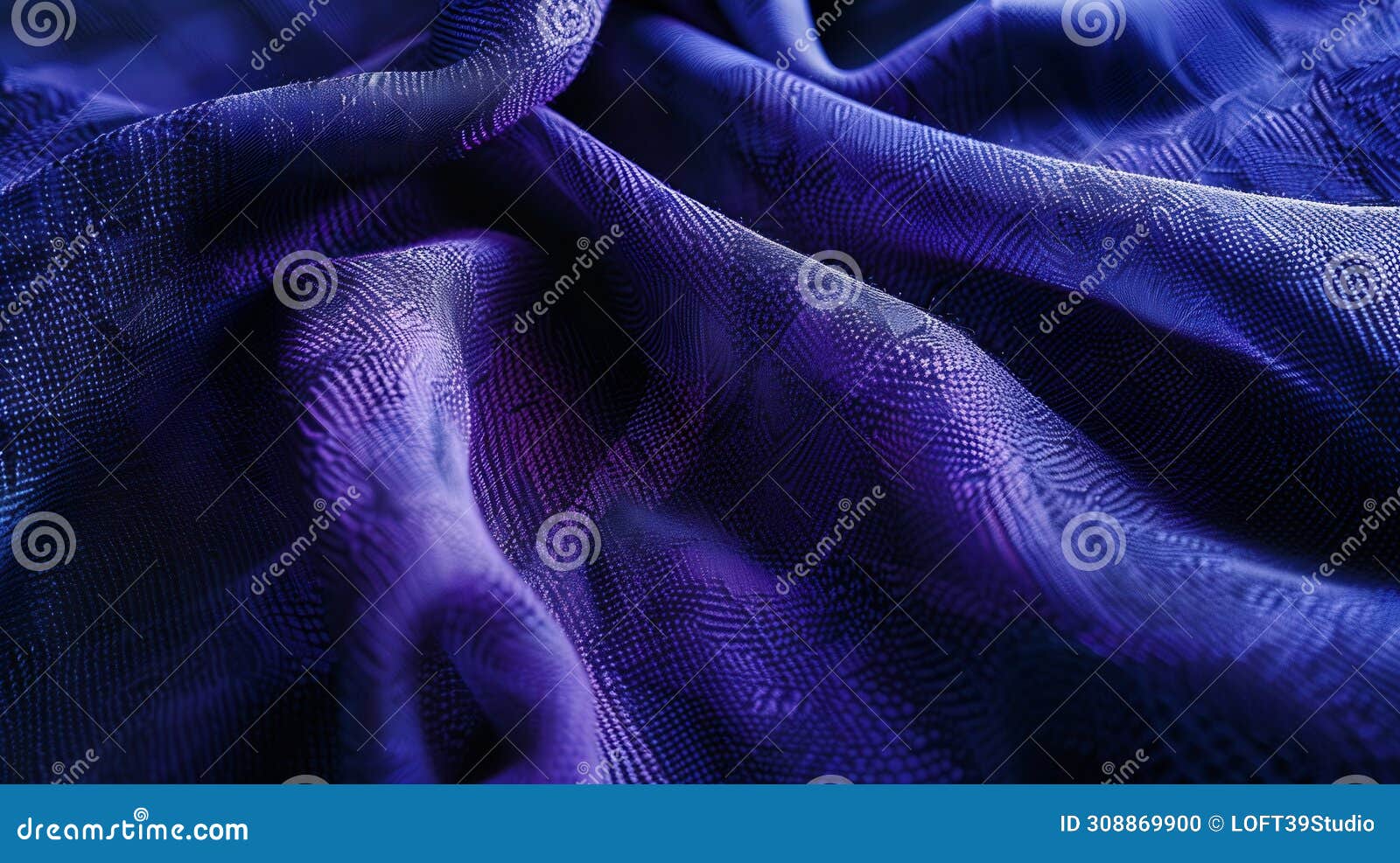 Generative AI Deep Purple Blue Abstract Background Gradient Toned ...