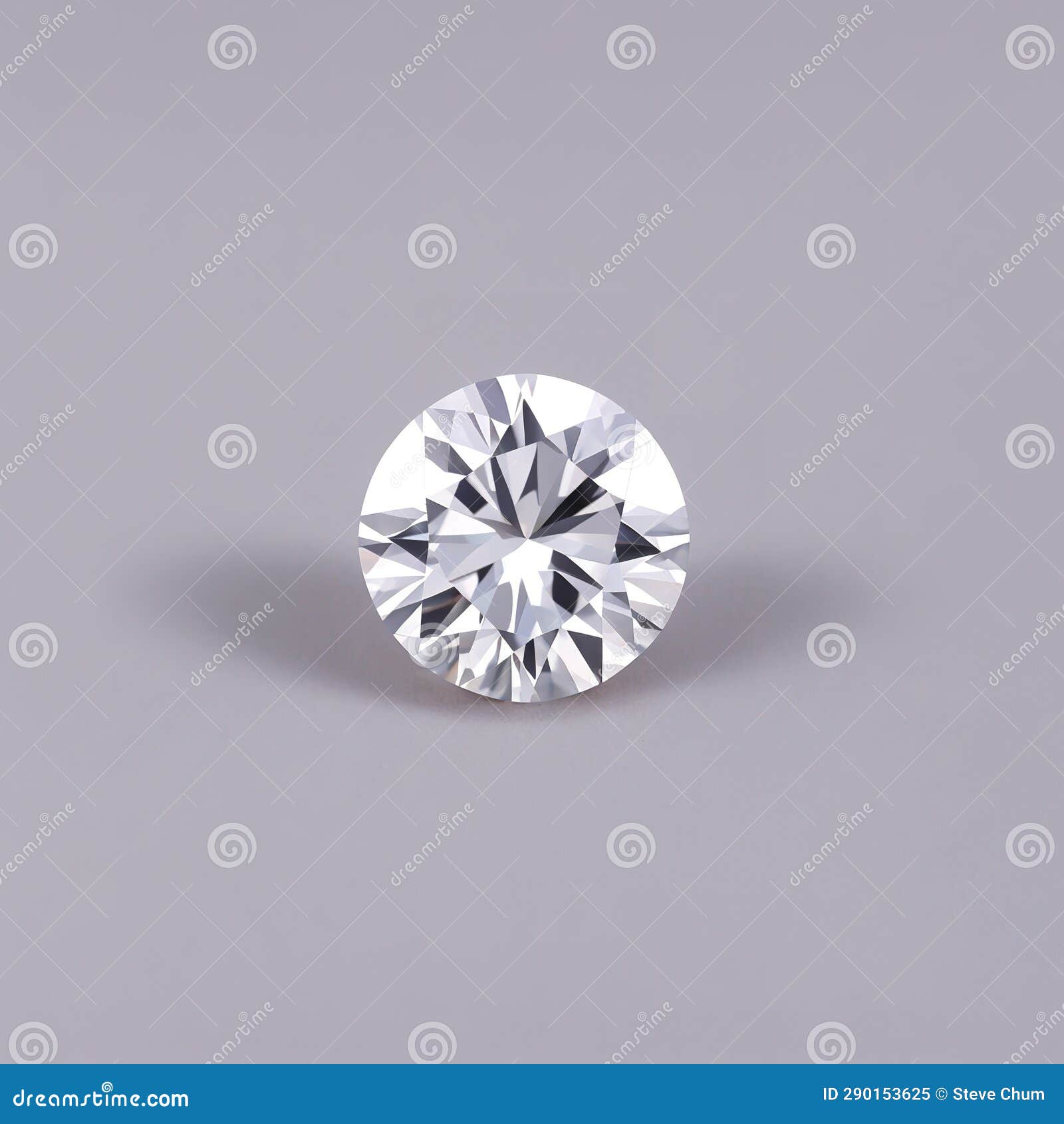 Generative AI, Delicate Shiny Diamond Close-up Stock Illustration ...