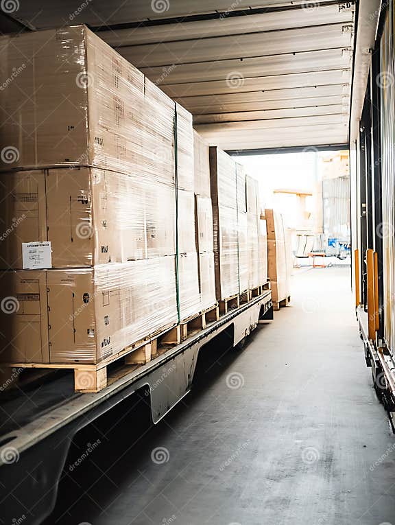 Generative AI Efficient Loading Process of Palletized Goods Inside ...