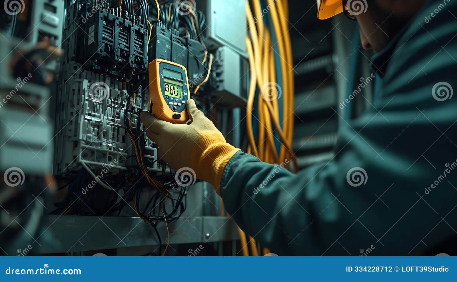 Electrical Maintenance Icon Set. Electricity Installation Work Sign ...