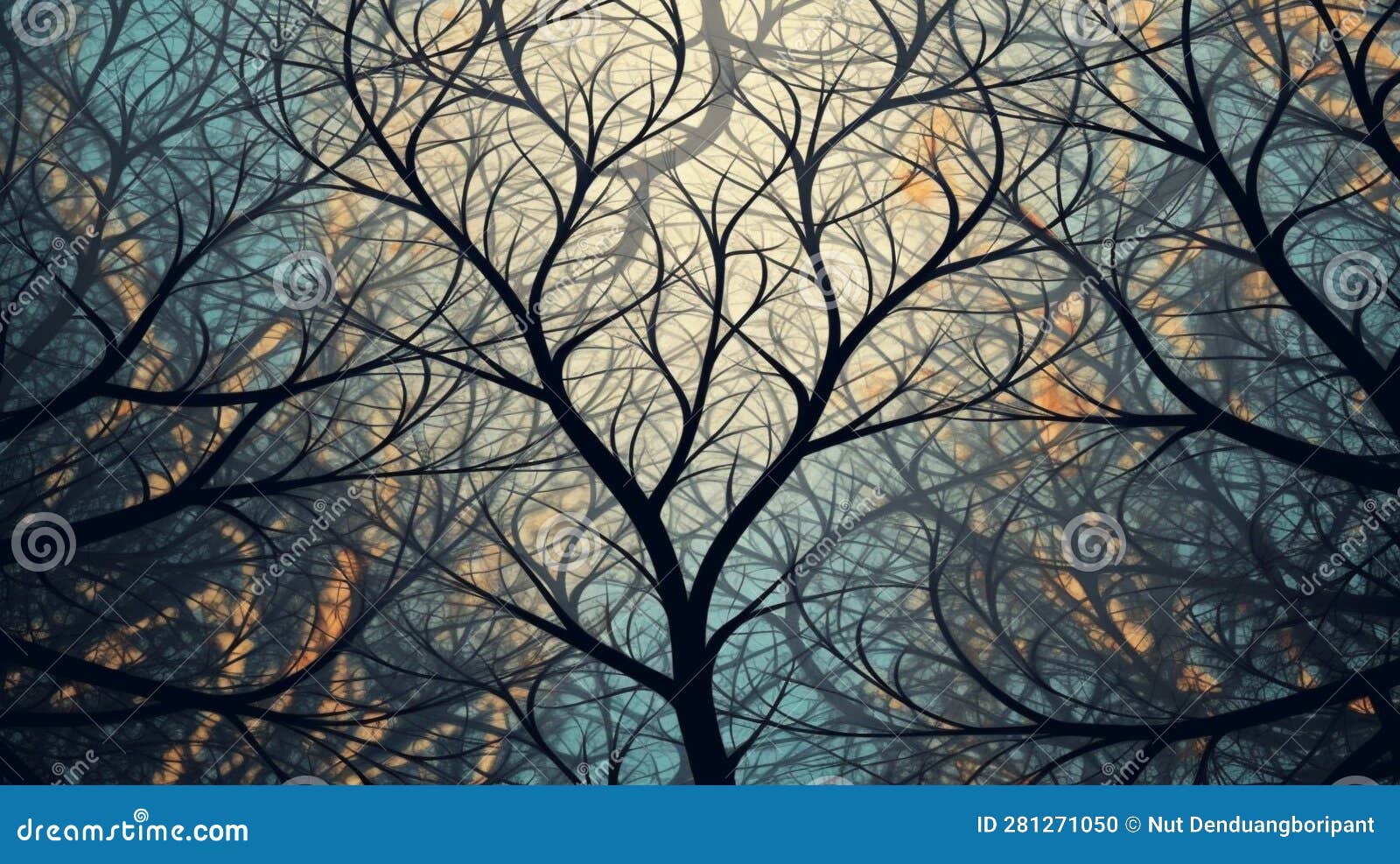 Generative AI, Enchanting Entanglement Stock Illustration ...