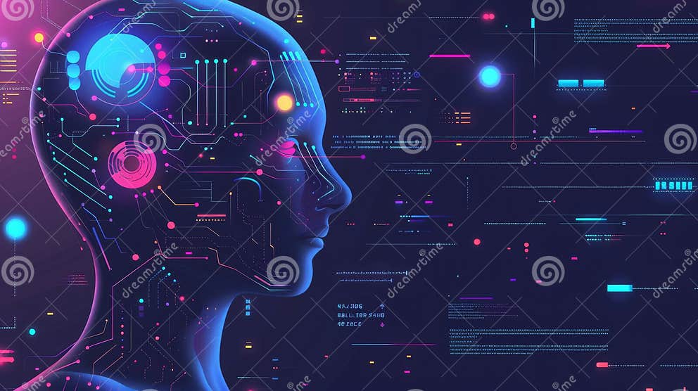 Generative AI for Enhanced Code Assistance and Autocompletion in IDEs Stock Illustration ...