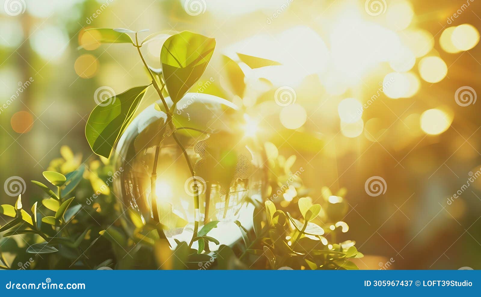 Generative AI Environmental Technology Concept. Sustainable Development ...