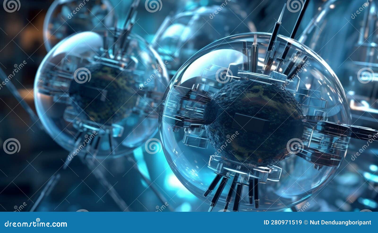 Generative AI, Evolving Beyond Nature Stock Illustration - Illustration ...