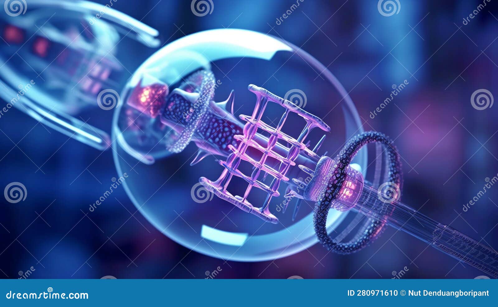 Generative AI, Evolving Beyond Nature Stock Illustration - Illustration ...