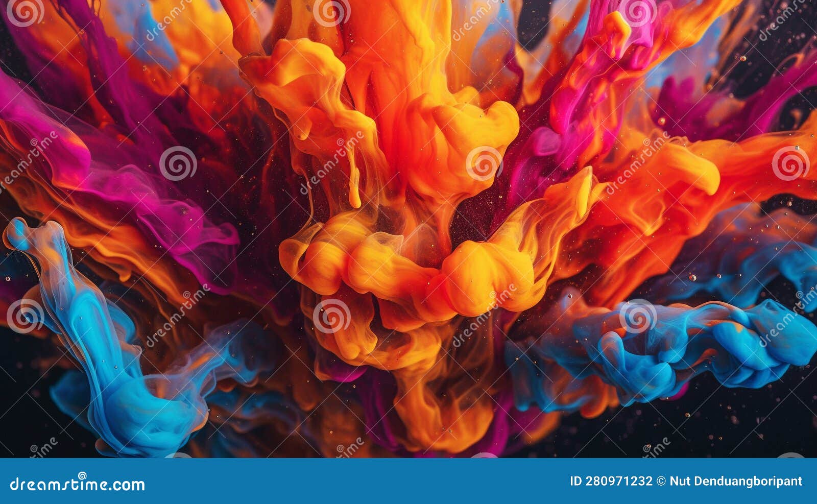 Generative AI, Experiment with Abstract Photography Techniques Stock ...