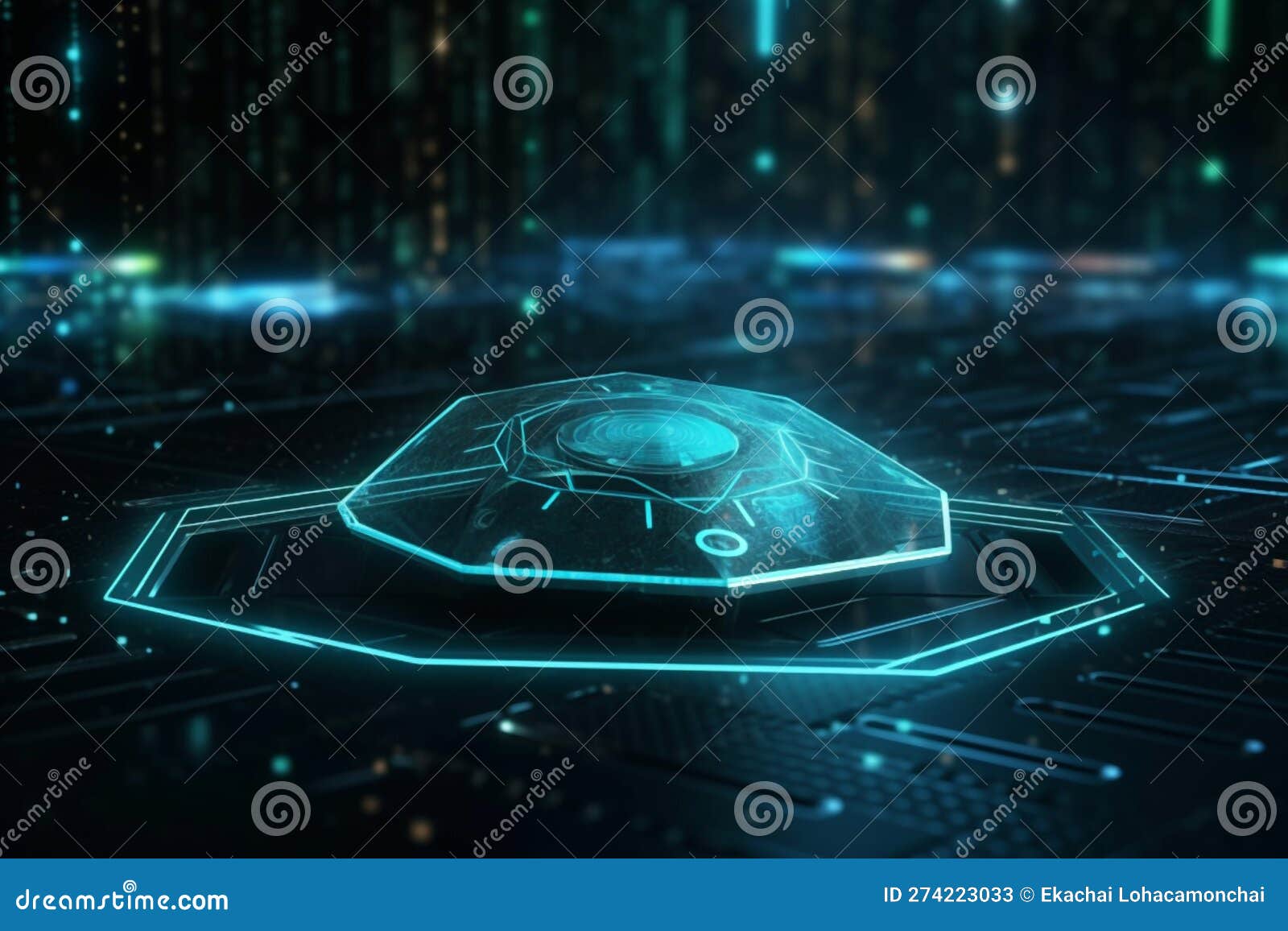 Generative AI. Futuristic Data Shield: the Background of Safety ...