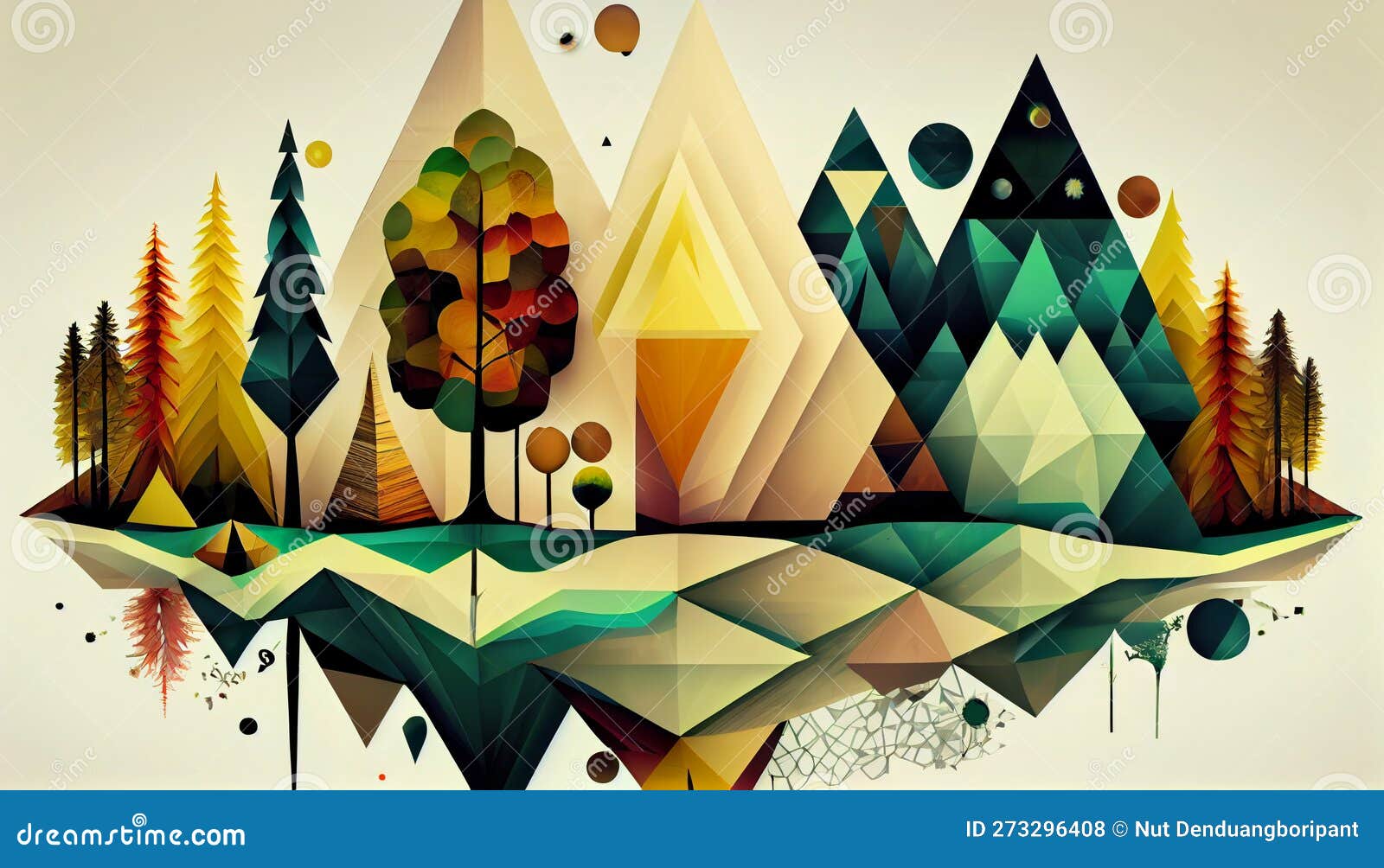 Generative AI, Geometric Harmony: an Abstract Interpretation of Nature ...