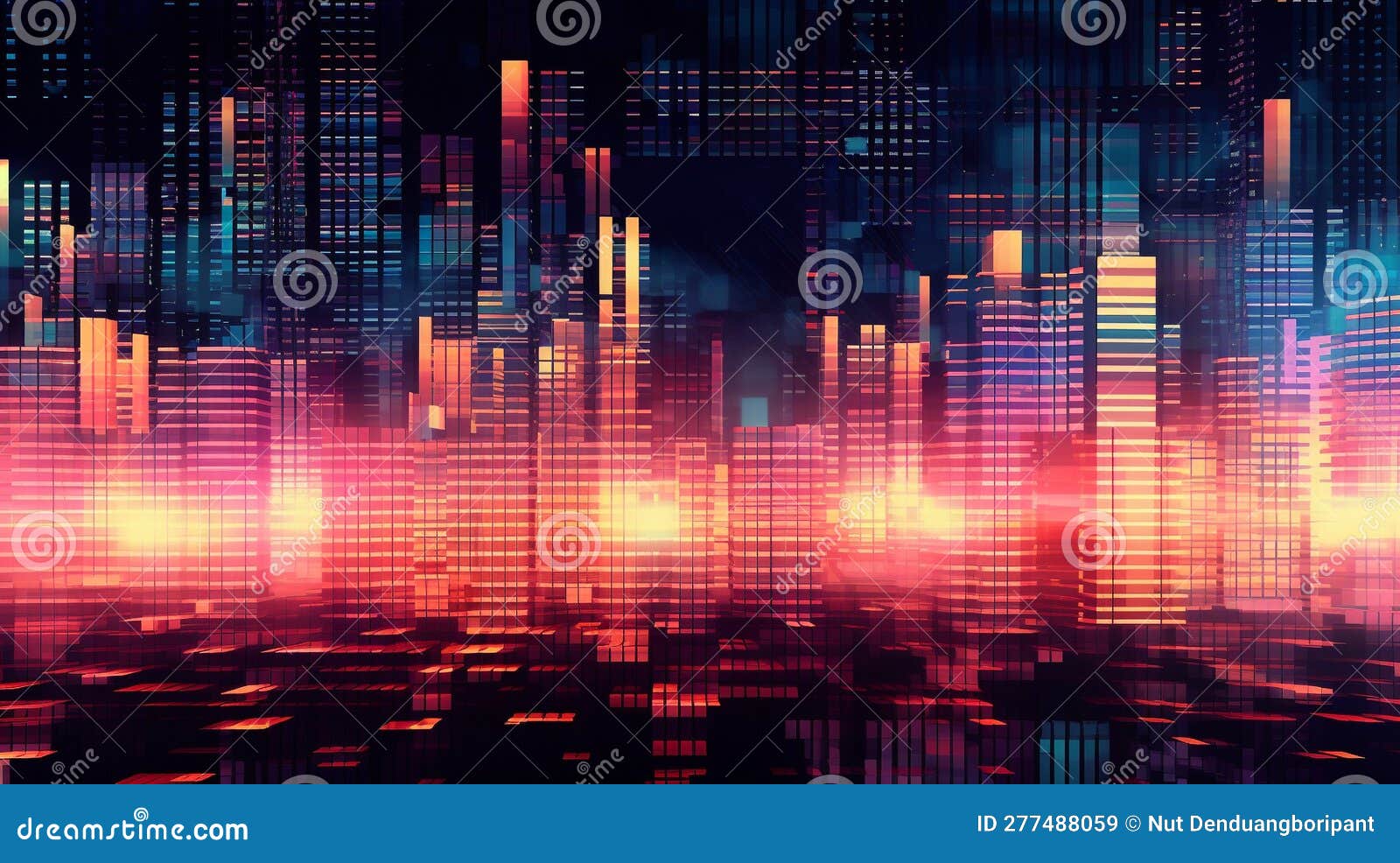 Generative AI, a Glitch Effect for a Digital and Edgy Website Design ...