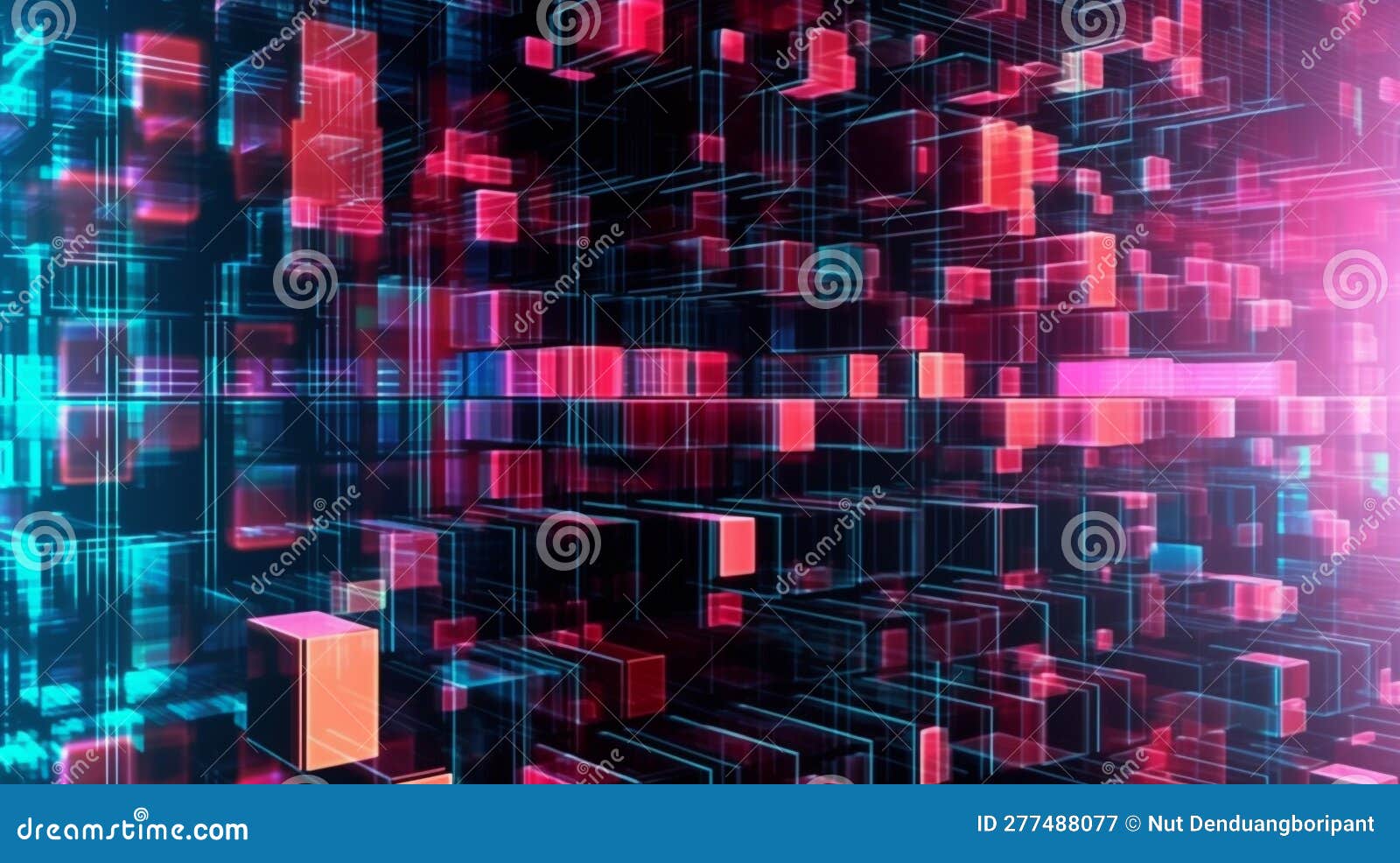 Generative AI, a Glitch Effect for a Digital and Edgy Website Design ...