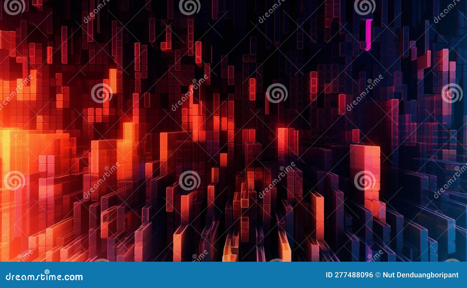 Generative AI, a Glitch Effect for a Digital and Edgy Website Design ...