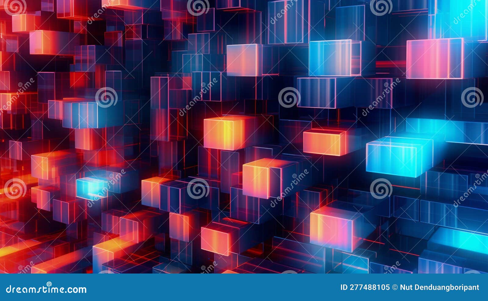 Generative AI, a Glitch Effect for a Digital and Edgy Website Design ...