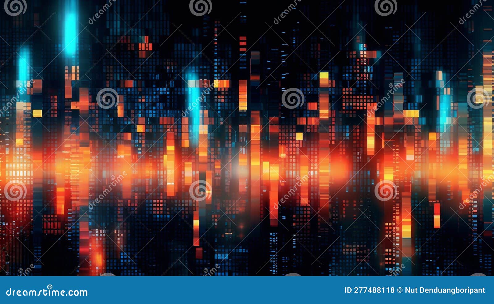 Generative AI, a Glitch Effect for a Digital and Edgy Website Design ...