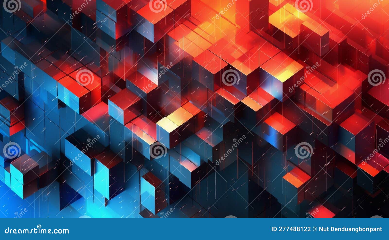 Generative AI, a Glitch Effect for a Digital and Edgy Website Design ...