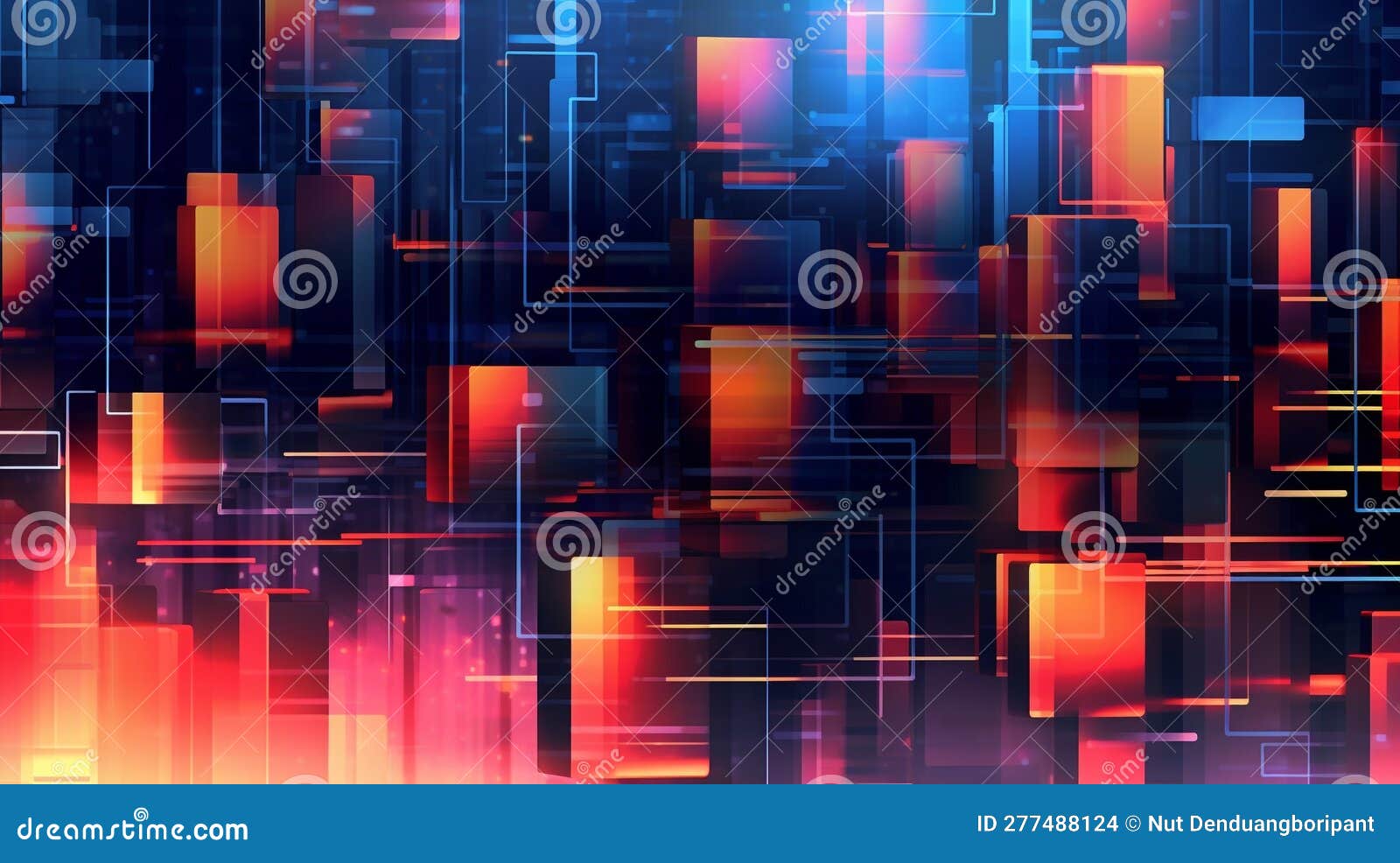 Generative AI, a Glitch Effect for a Digital and Edgy Website Design ...