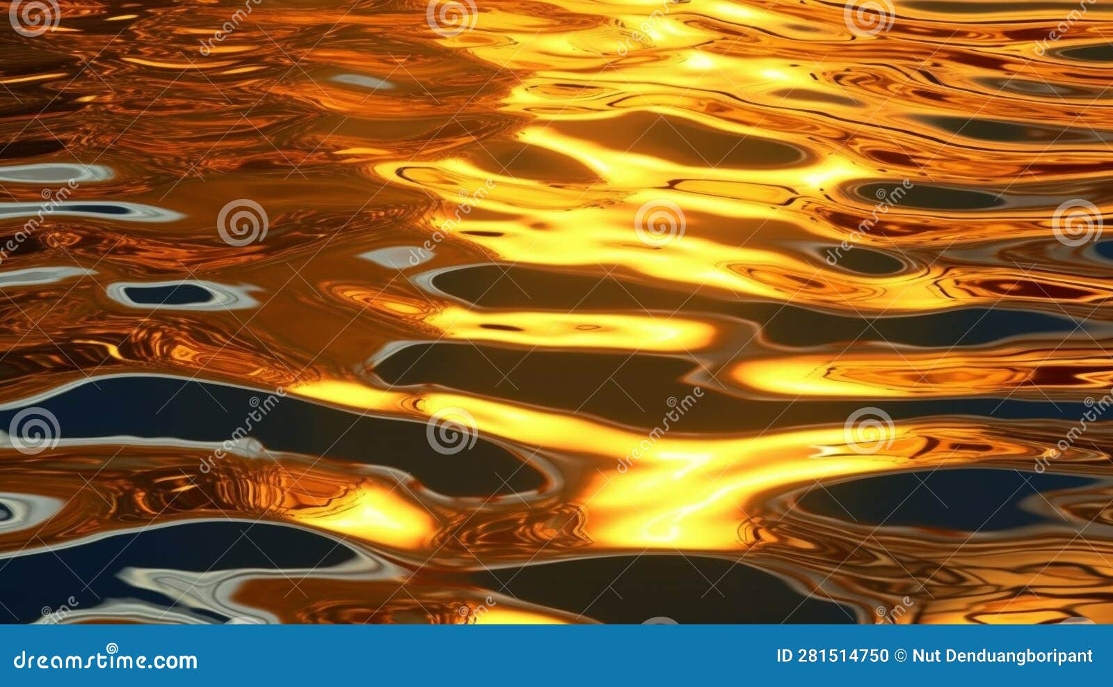 Generative AI, Golden Euphony Stock Illustration - Illustration of ...