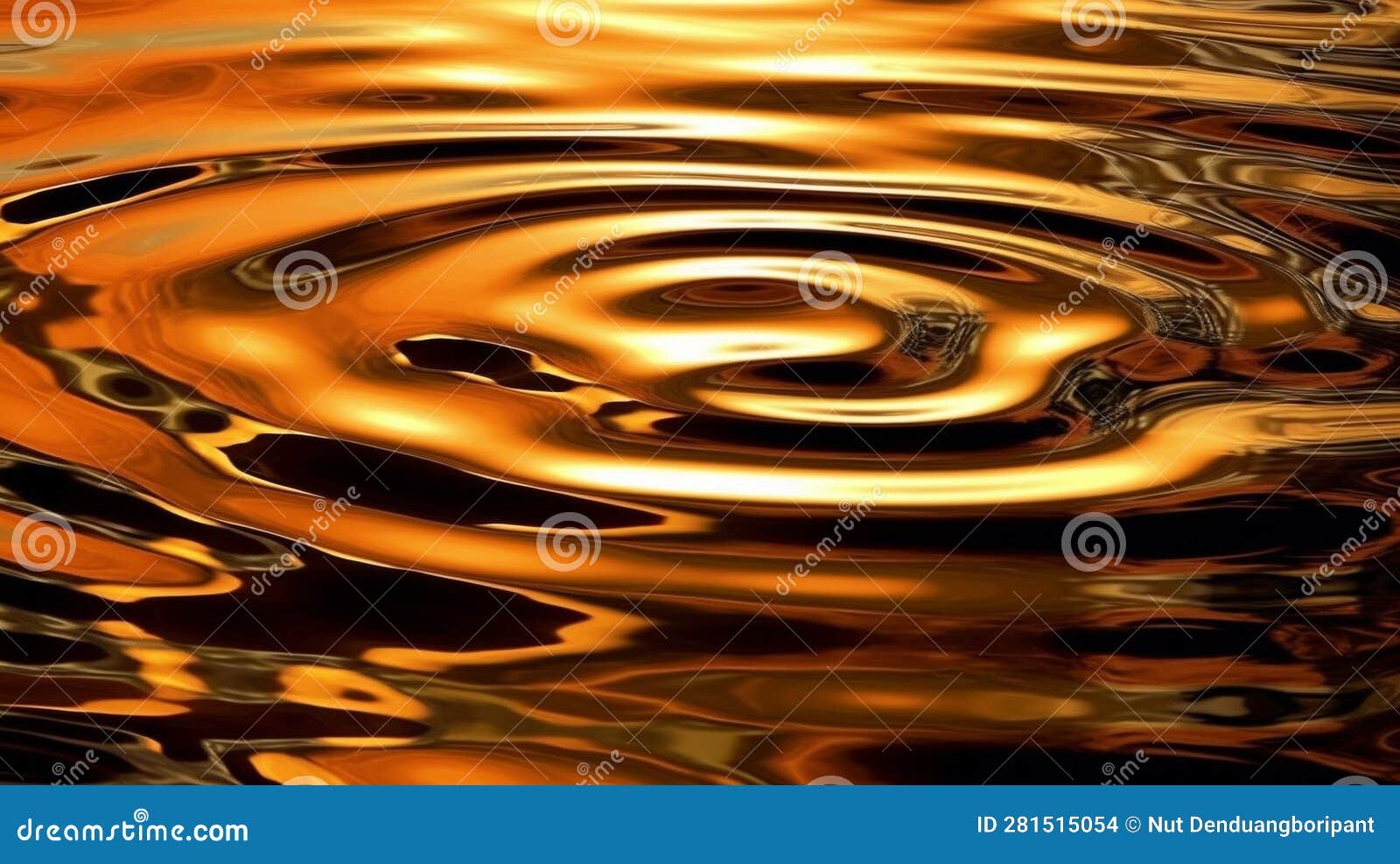 Generative AI, Golden Euphony Stock Illustration - Illustration of ...