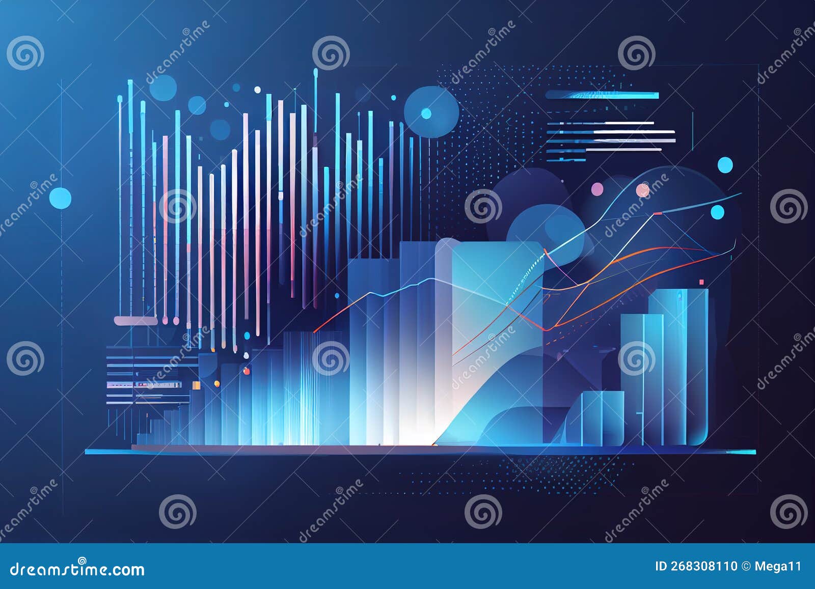 Generative AI: Graph and Up Arrow for Trader Analysis Chart Trader ...