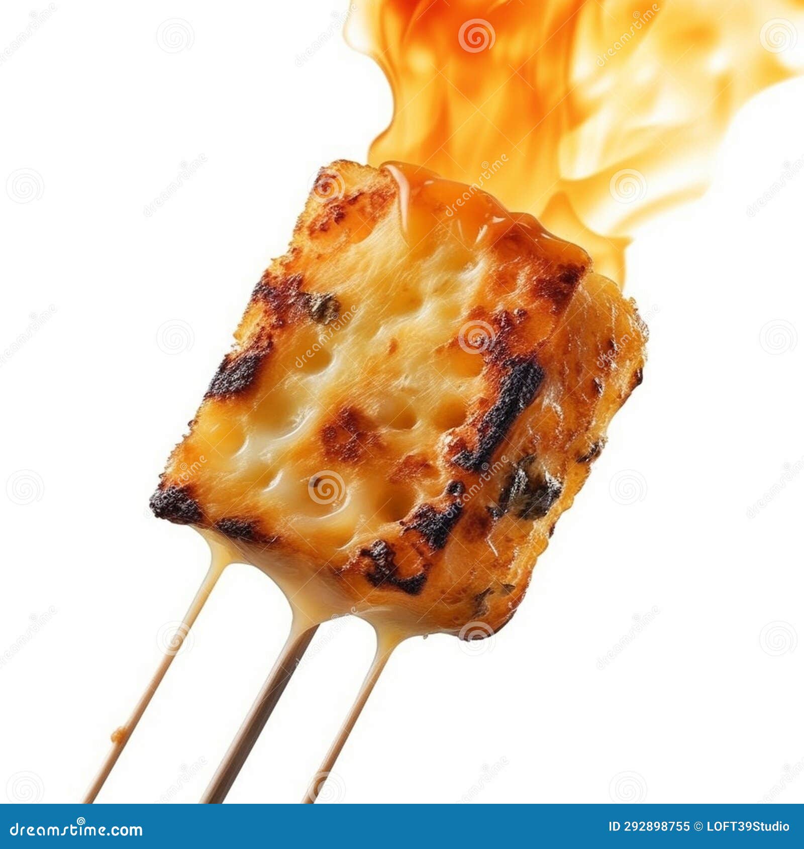 Ham_on_a_stick_with_cheese_1696419629601_1 Stock Image - Image of meal ...