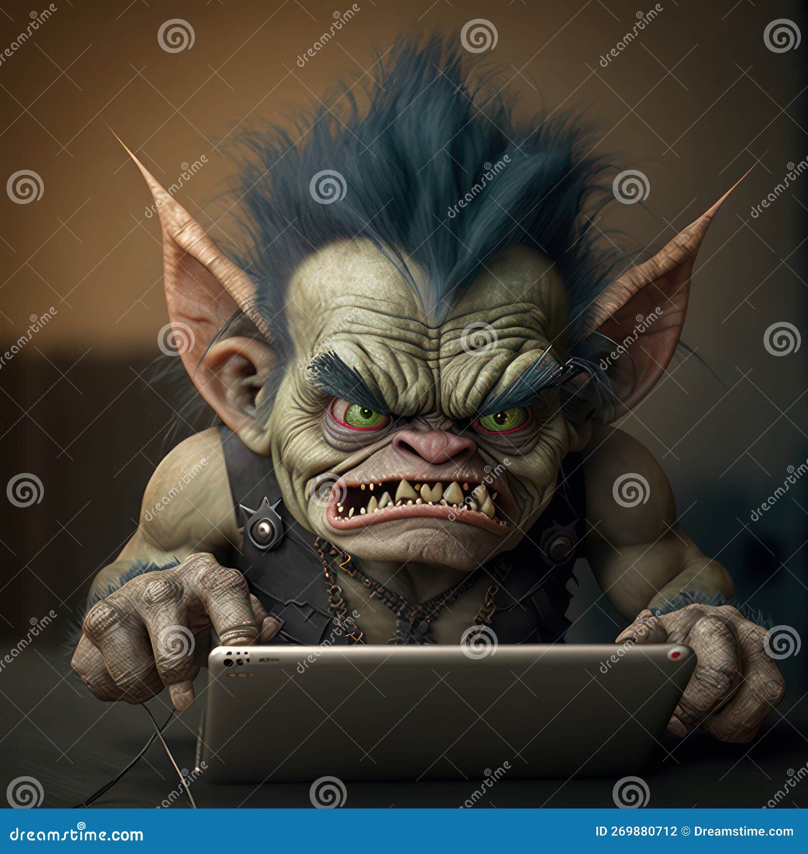 Generative AI Illustration of Concept Image for Online Internet ...