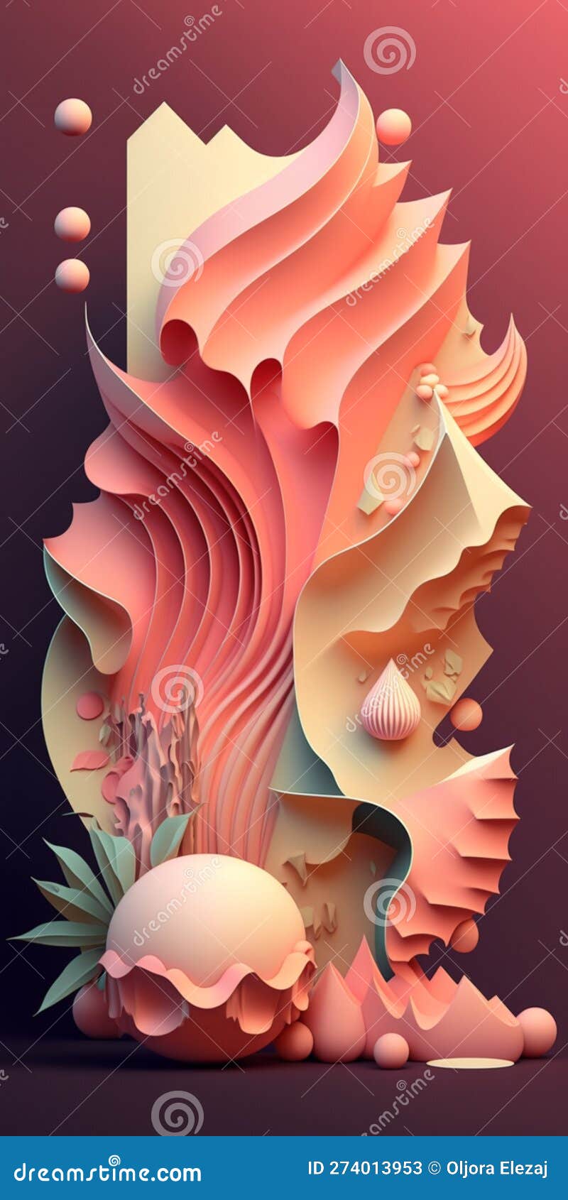 Generative Ai Illustration. Creative Background Stock Image - Image of ...