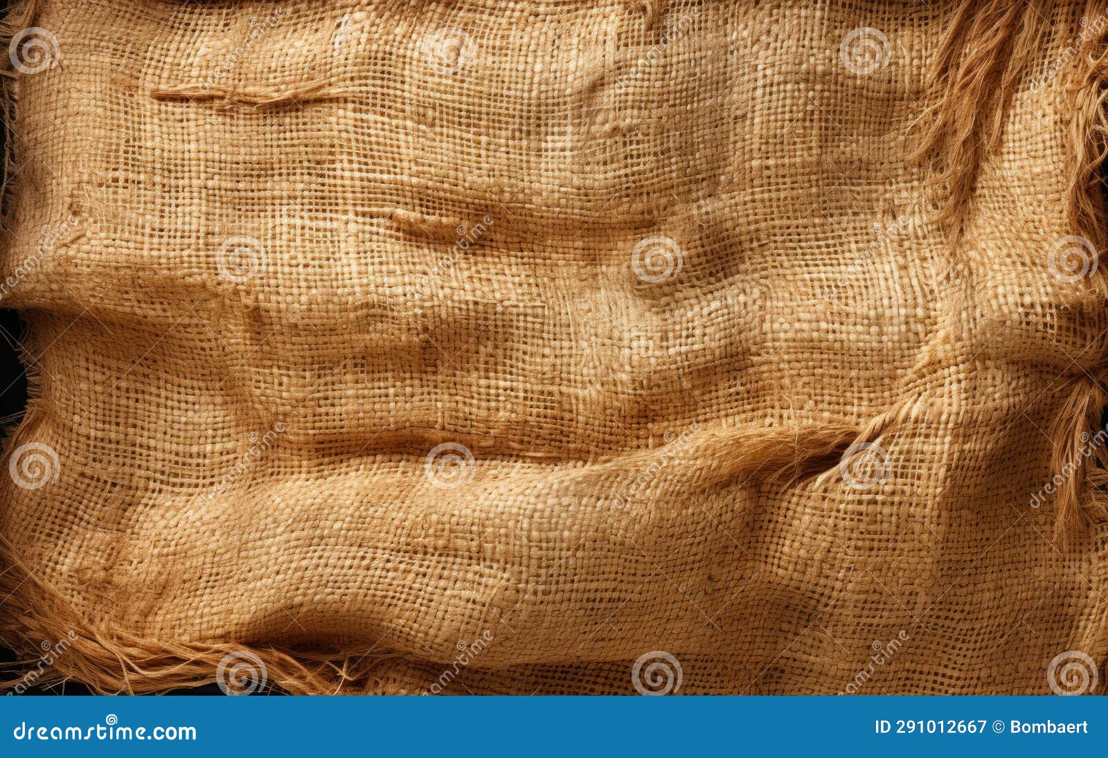 Generative Ai Illustration of Jute Hessian Sackcloth Canvas Stock ...