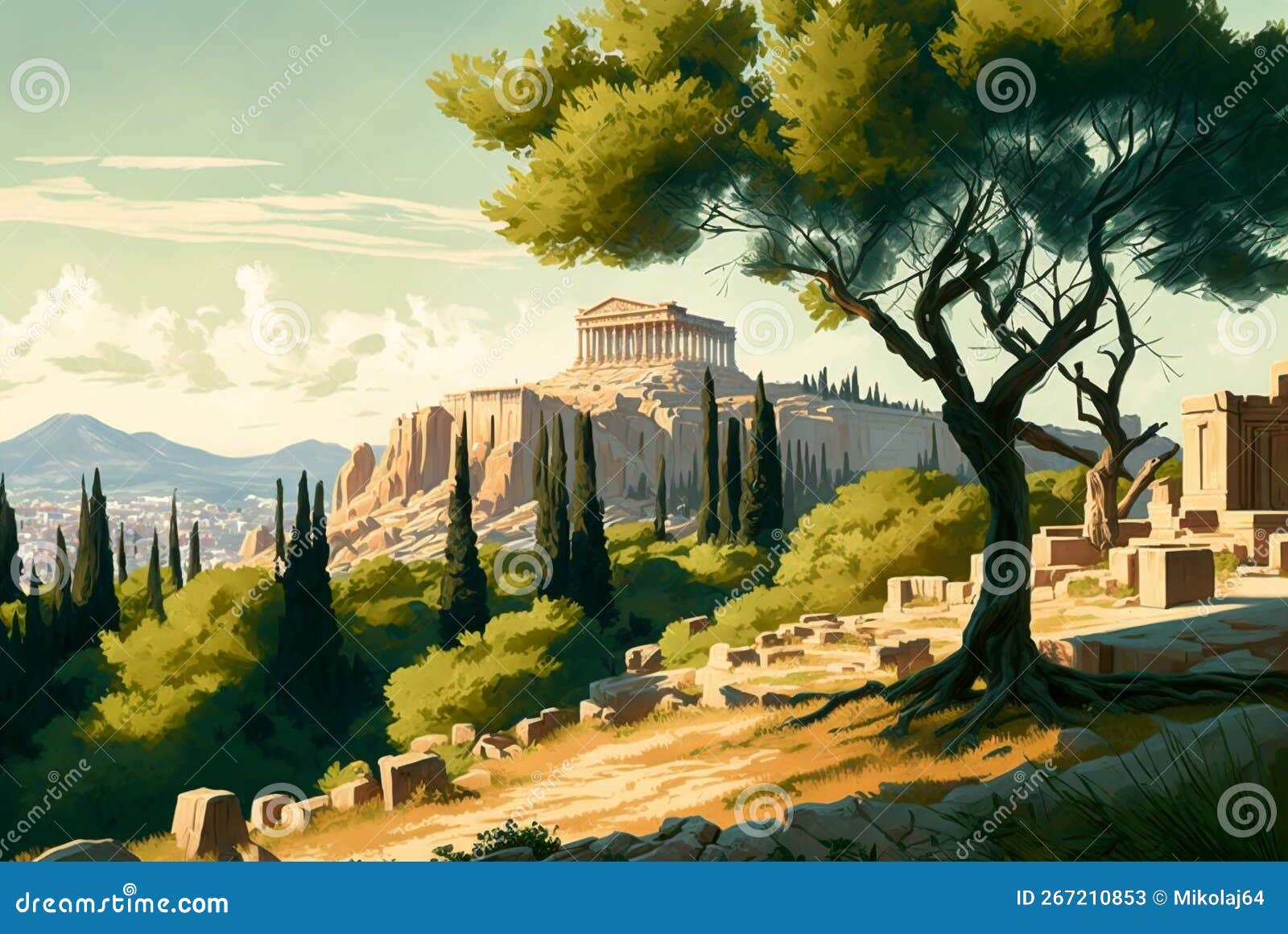 Akropolis Cartoons, Illustrations & Vector Stock Images - 34 Pictures ...