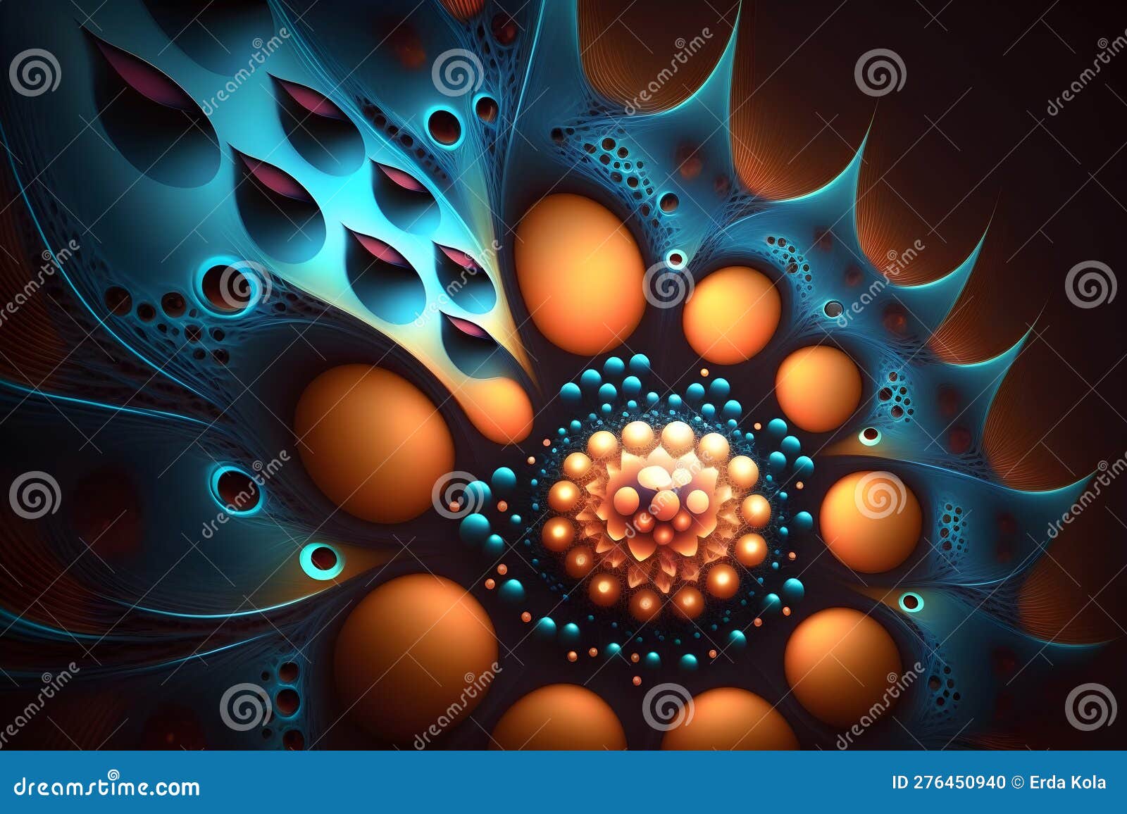 Generative Ai Illustrations Geometry Patterns Background Mixed Colors Abstract Pattern