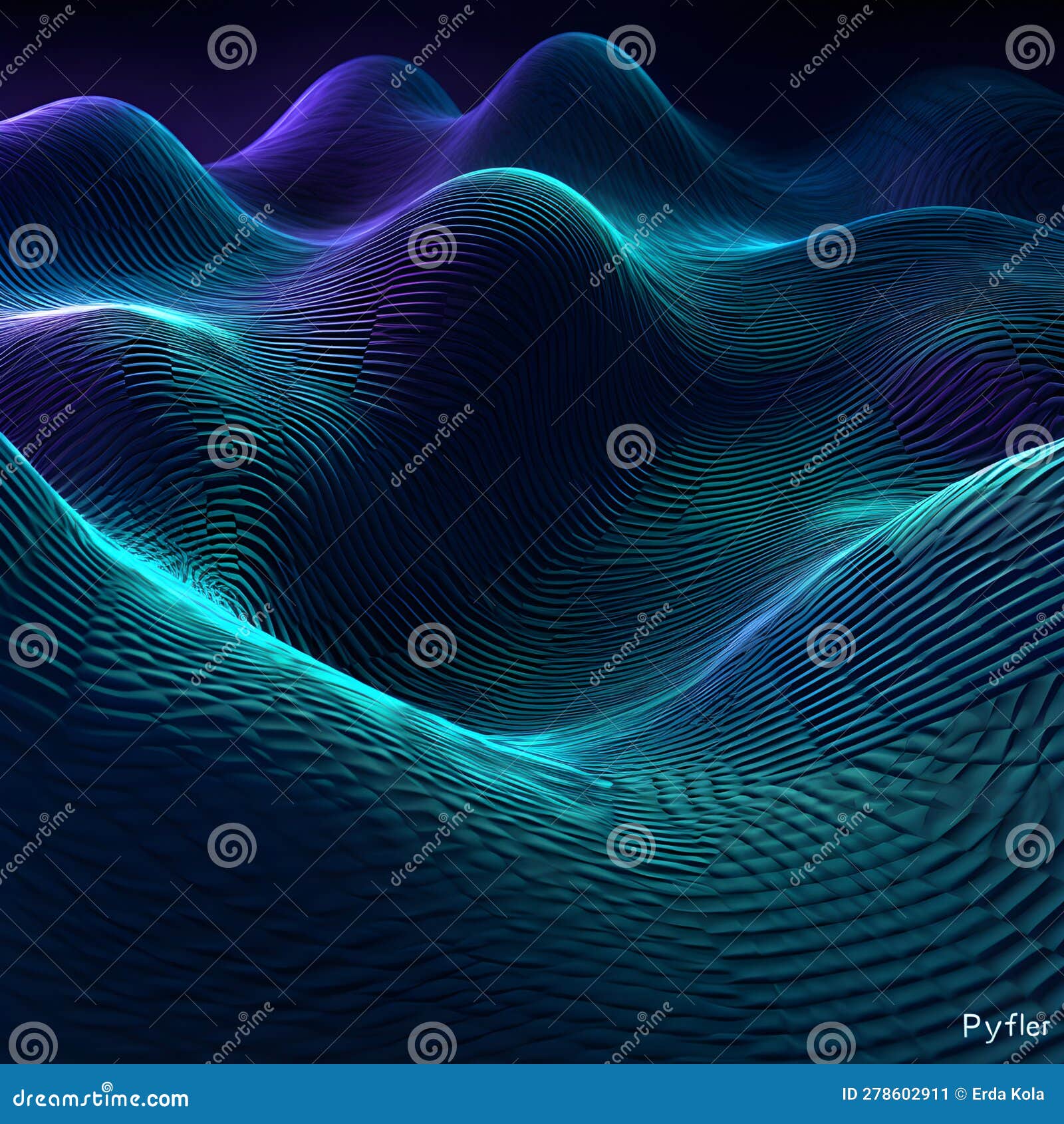 Generative AI, Illustrations, Gravity, Gravitational Waves Concept ...