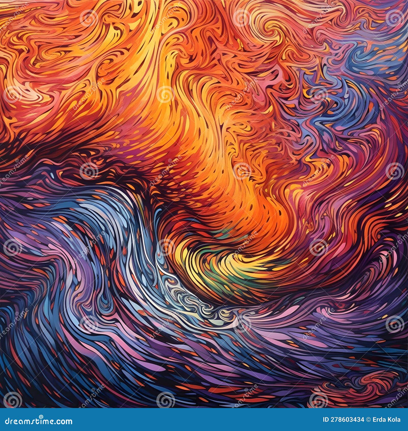 Generative AI, Illustrations, Gravity, Gravitational Waves Concept ...