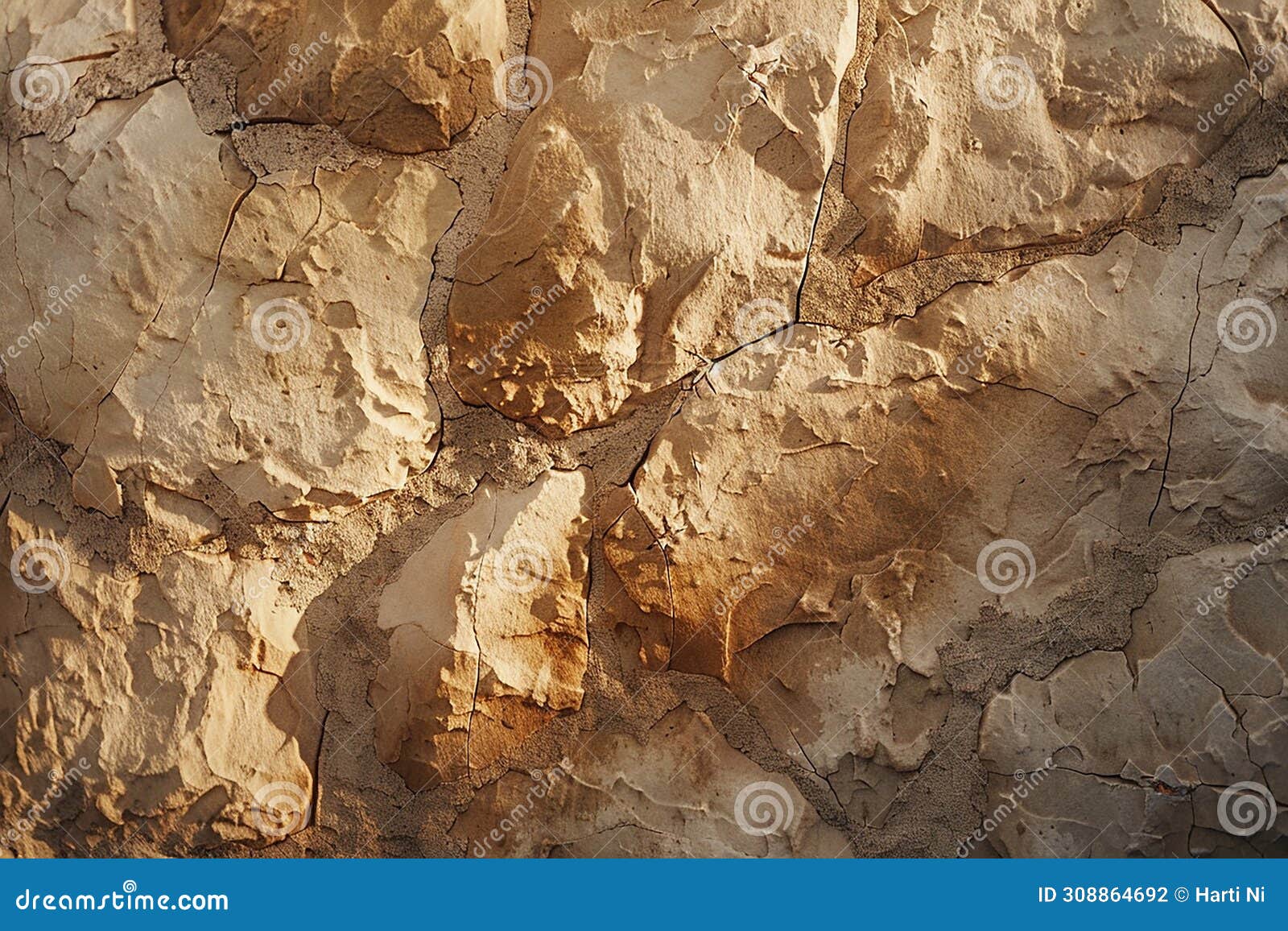 Generative AI Image Of Ancient Brown Natural Stone Wall Background With ...